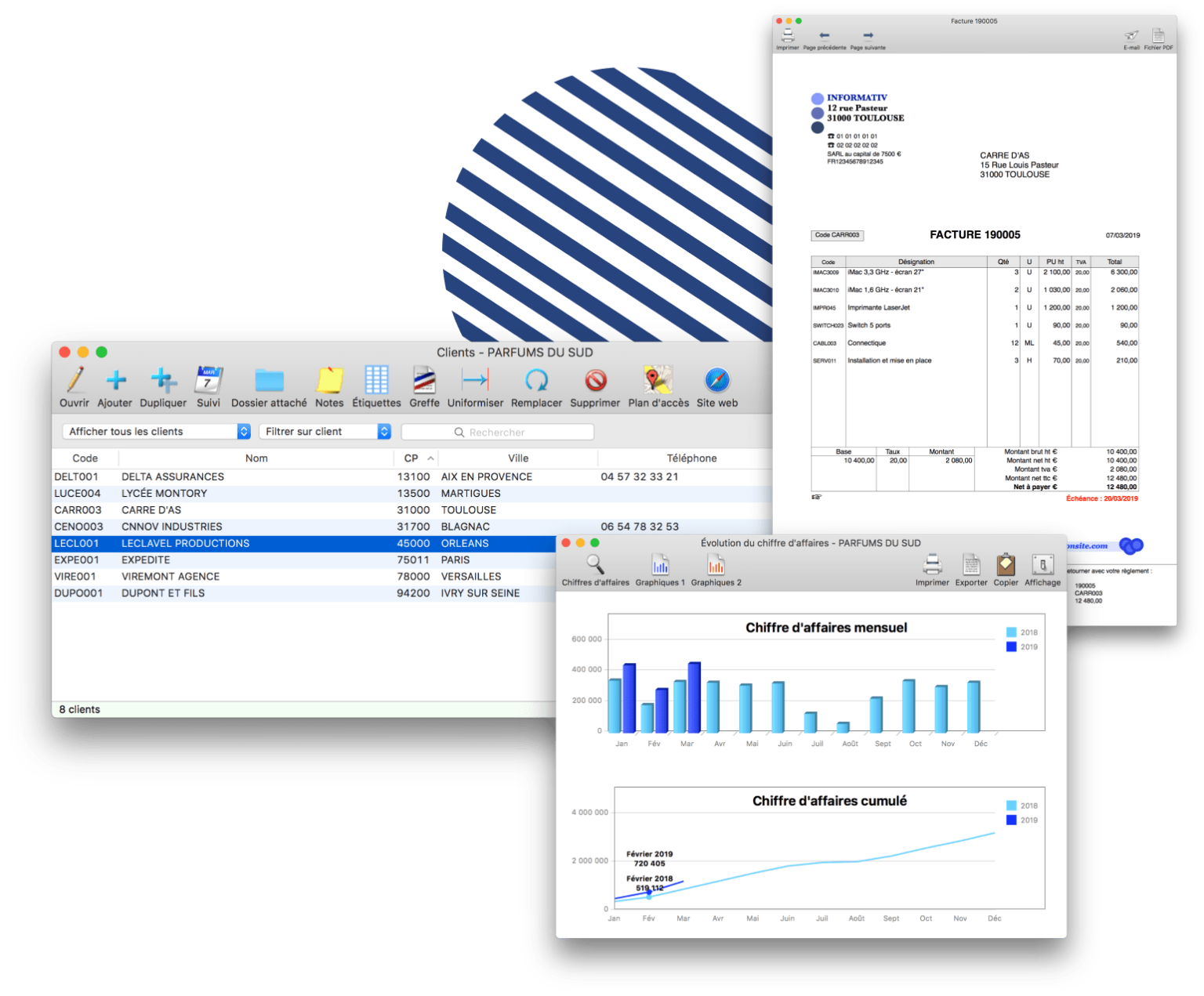 Logiciels de gestion d'entreprise pour Mac - Cogilog